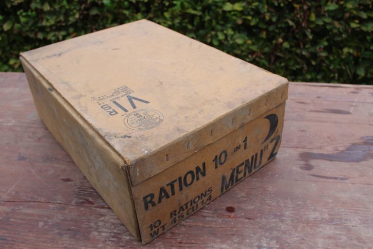 Ration Boxes - Angry 9 - WWII Military Vehicles and Prop Hire Specialists