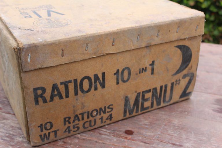 Ration Boxes - Angry 9 - WWII Military Vehicles and Prop Hire Specialists