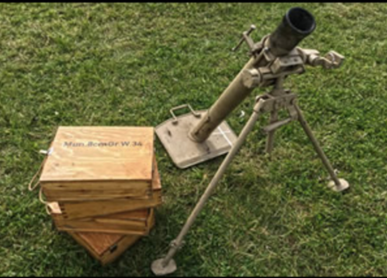 8cm Granatwerfer 34 - Angry 9 - WWII Military Vehicles and Prop Hire ...